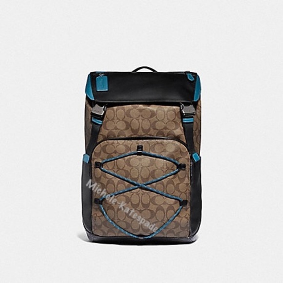 Coach | Bags | Nwt Coach Terrain Backpack In Signature Canvas | Poshmark